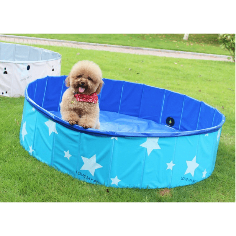 Foldable Dog Pool - Star Graphic Edmonton | Plush Dog Toy | Poochie ...