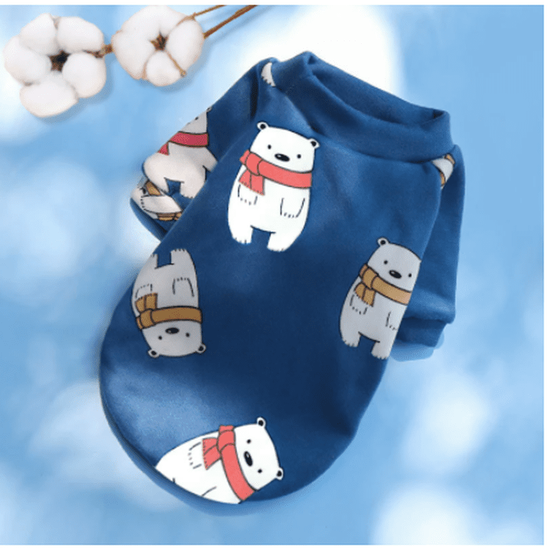Polar Bear Sweater – Poochie Moochie Pet Store West Edmonton