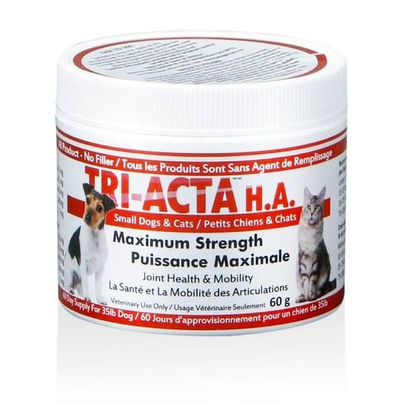 Tri-Acta HA Maximum Strength Small Dog or Cat Joint Formula 60g ...