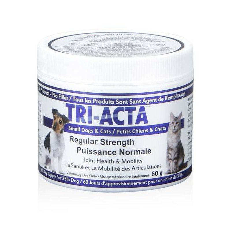 Tri-Acta Regular Strength Small Dog & Cat Joint Formula 60g – Poochie ...